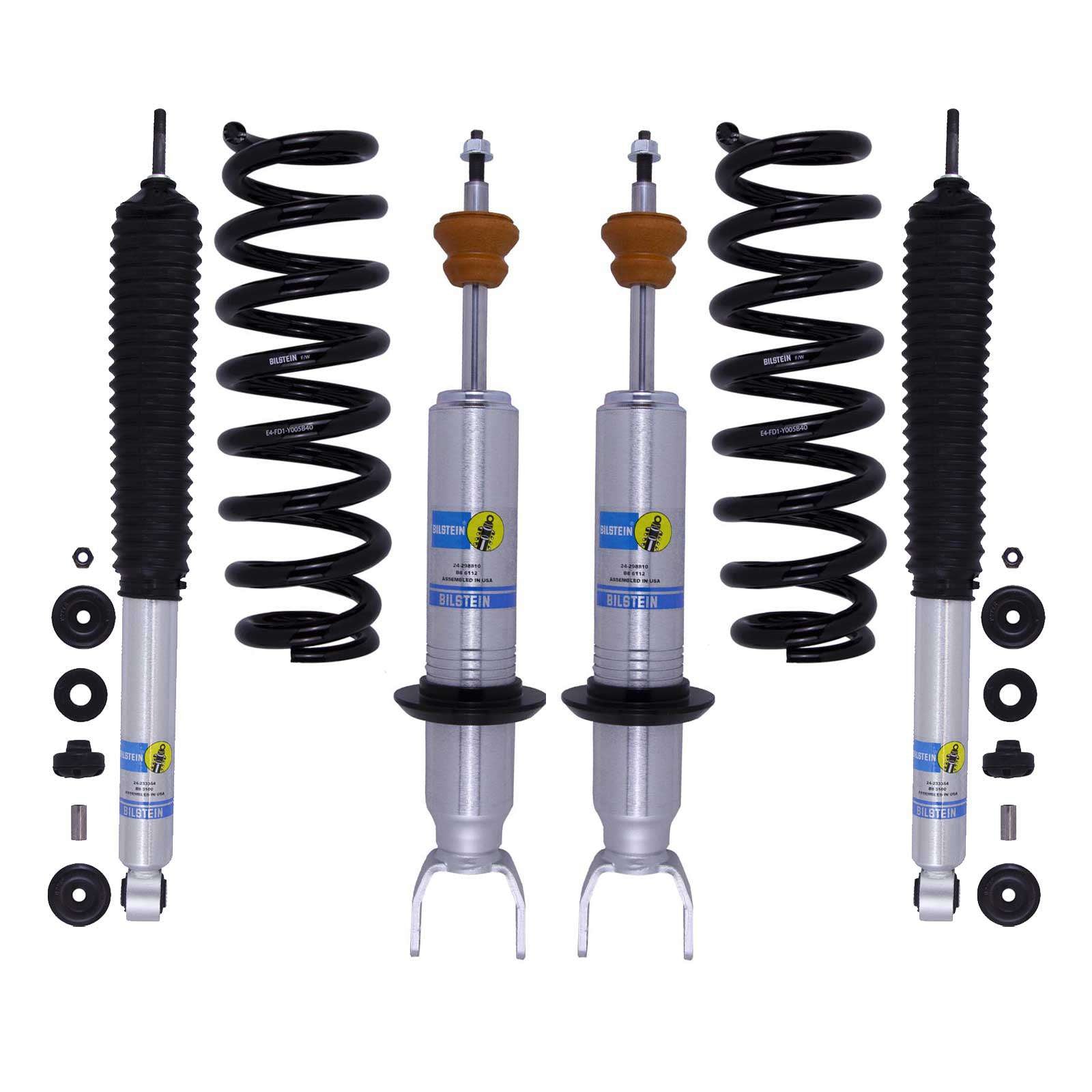 Bilstein 6112 +Rear 5100 Shocks for 19-23 1500 0-2.75 lift