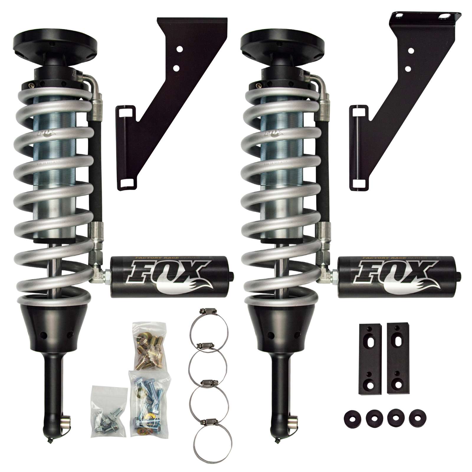 Fox 2.5 Factory Coilovers Res Front for 03-23 4Runner 0-3 lift UCA