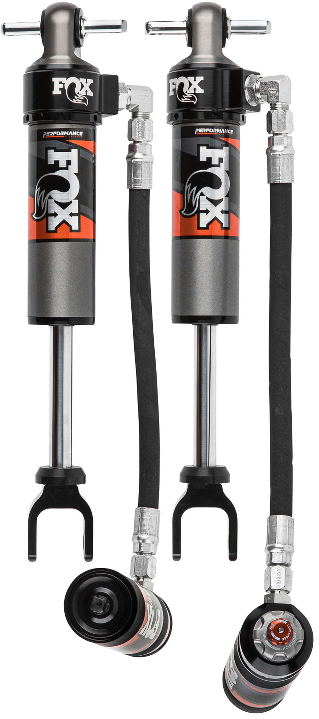 Fox 2.5 Perf Elite Adjustable Res Shocks Pair 883-26-084