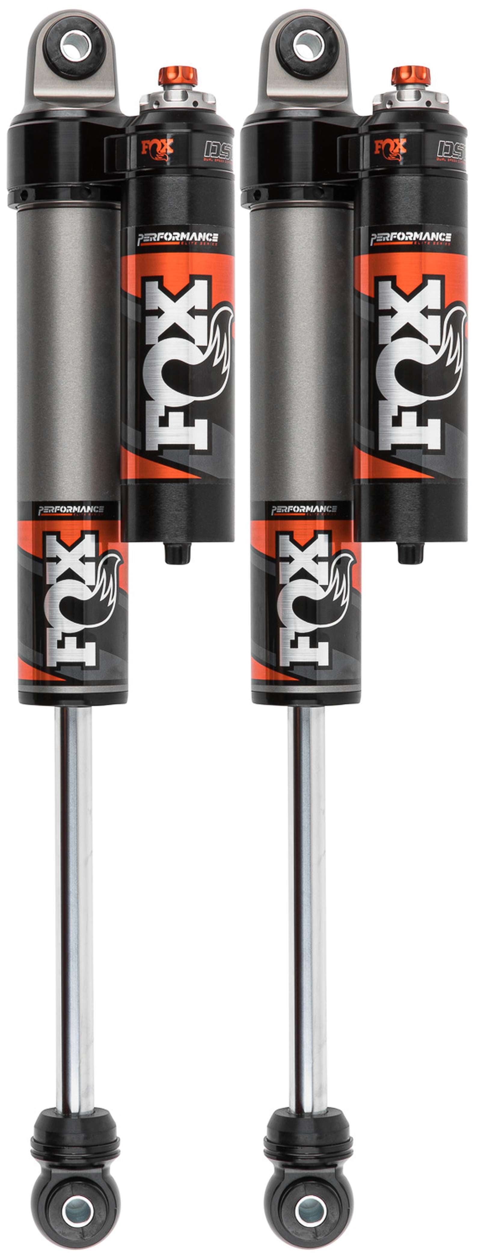 Fox 2.5 Perf Elite Adj Res Shocks Rear for 20-23 Sierra 2500 HD