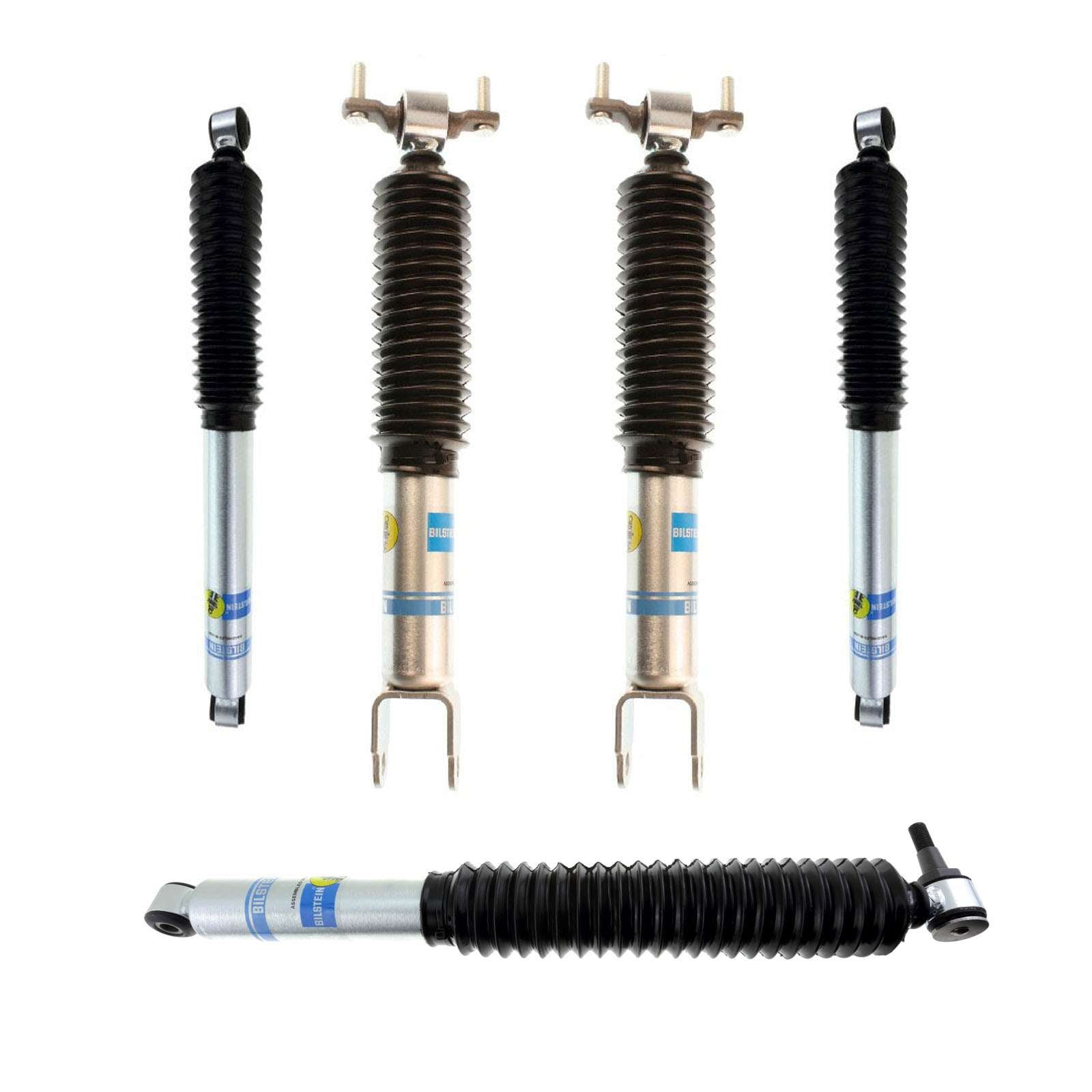 Bilstein 5100 Monotube Shocks & Steering Stabilizer Kit for 2011-2021