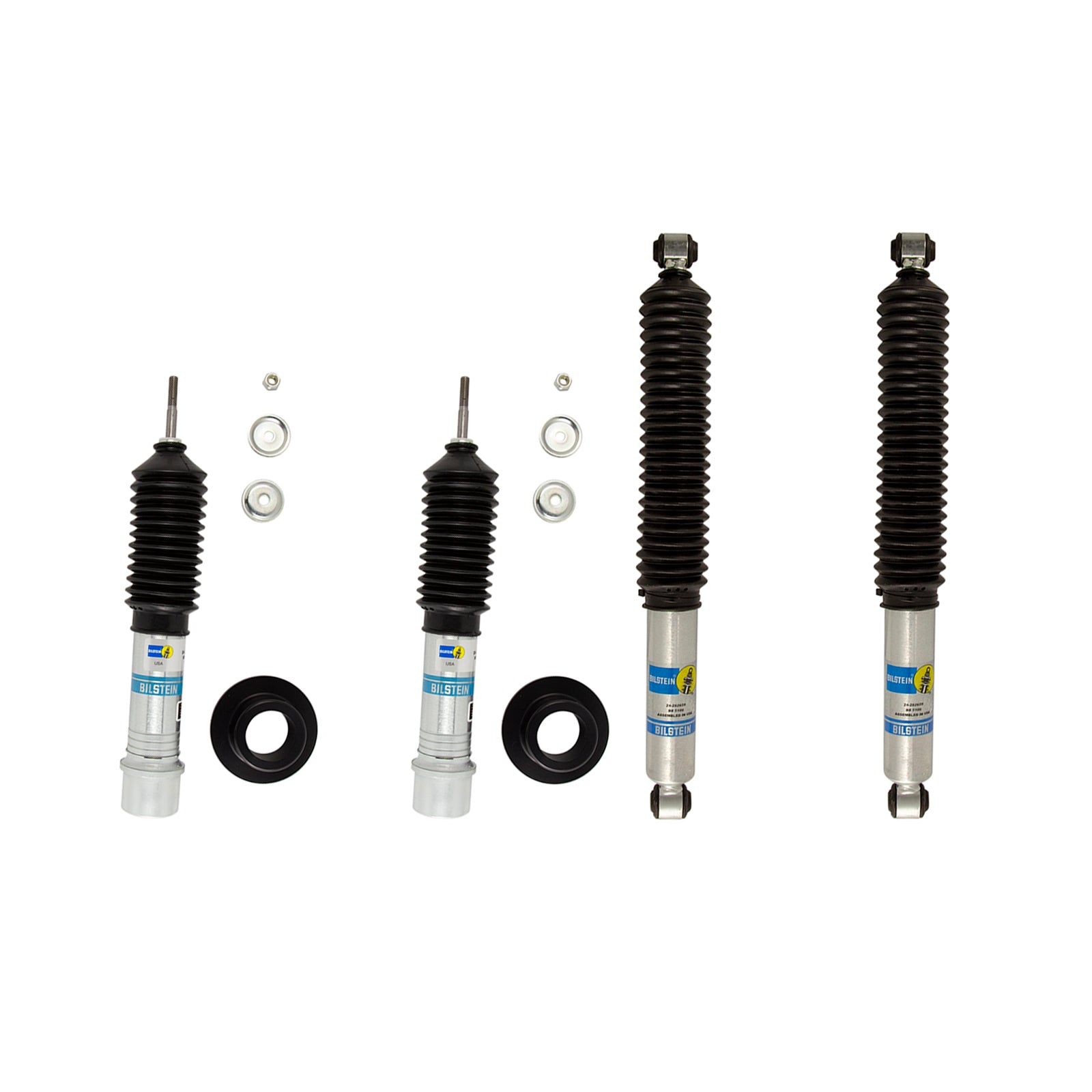 Bilstein 5100 Adjustable Strut&Shocks for 02-12 Liberty 1-2.5 lift