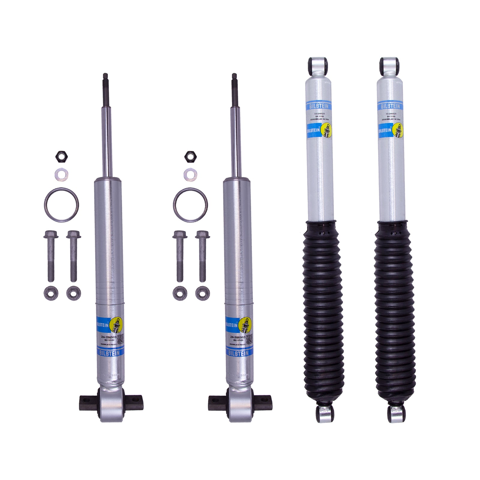 Bilstein 5100 Adjustable Strut&Shocks for 14 F150 RWD 0-2.1 lift