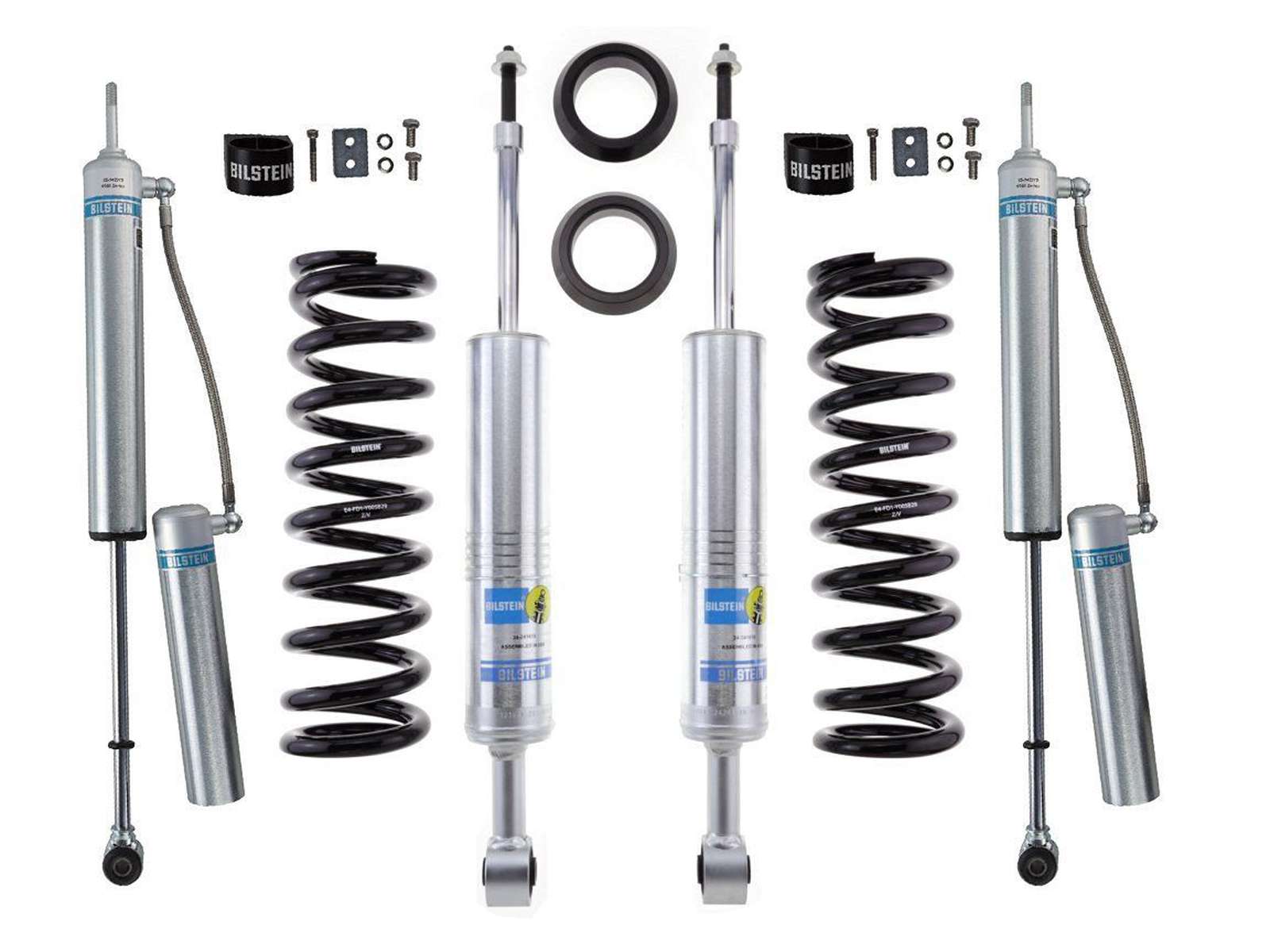 Bilstein 6112 +Rear 5160 Res Shocks for 10-14 FJ Cruiser 0-2.5 lift