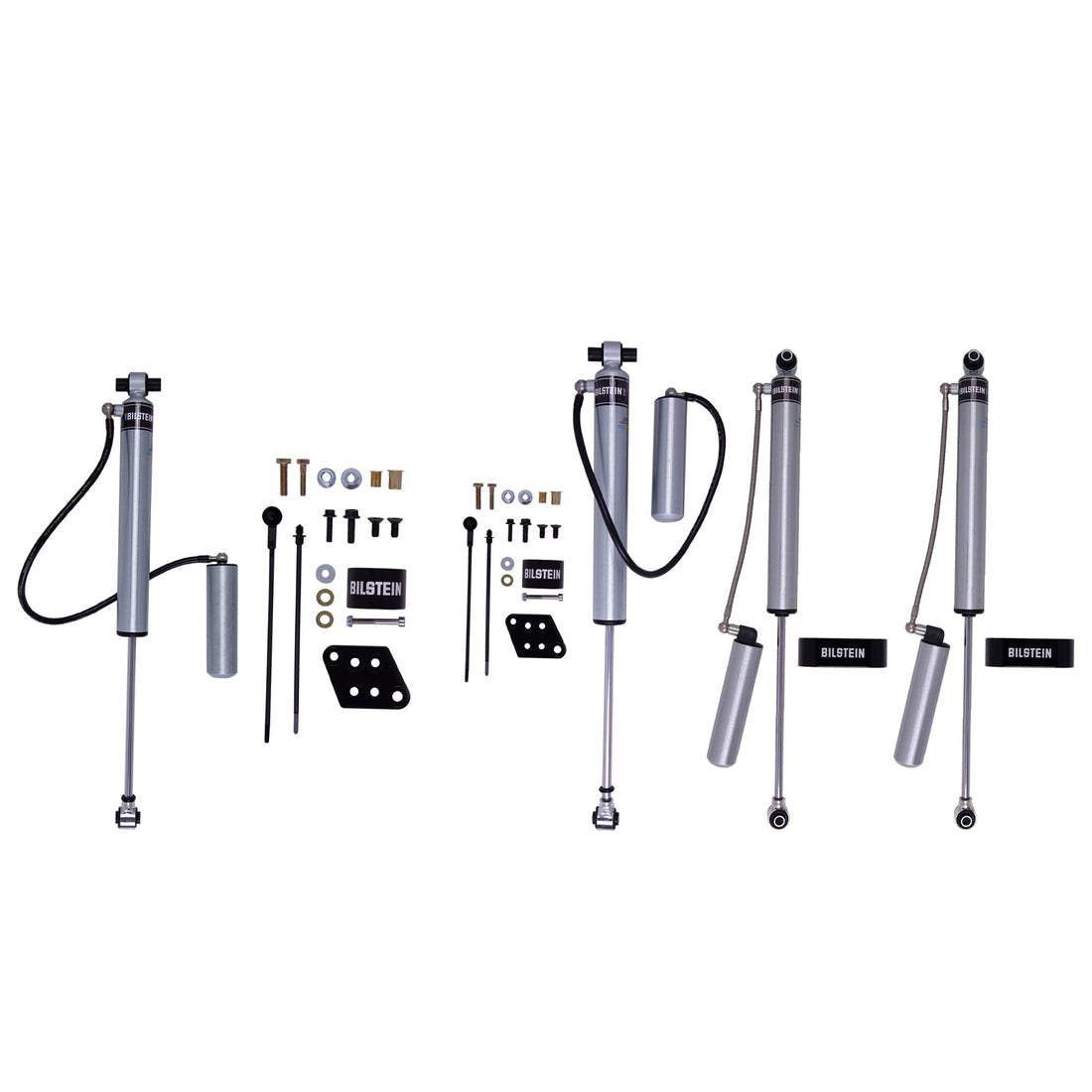 Bilstein 5160 w/ Remote Reservoir Shocks Set for 2018-2024 Jeep Wrangl