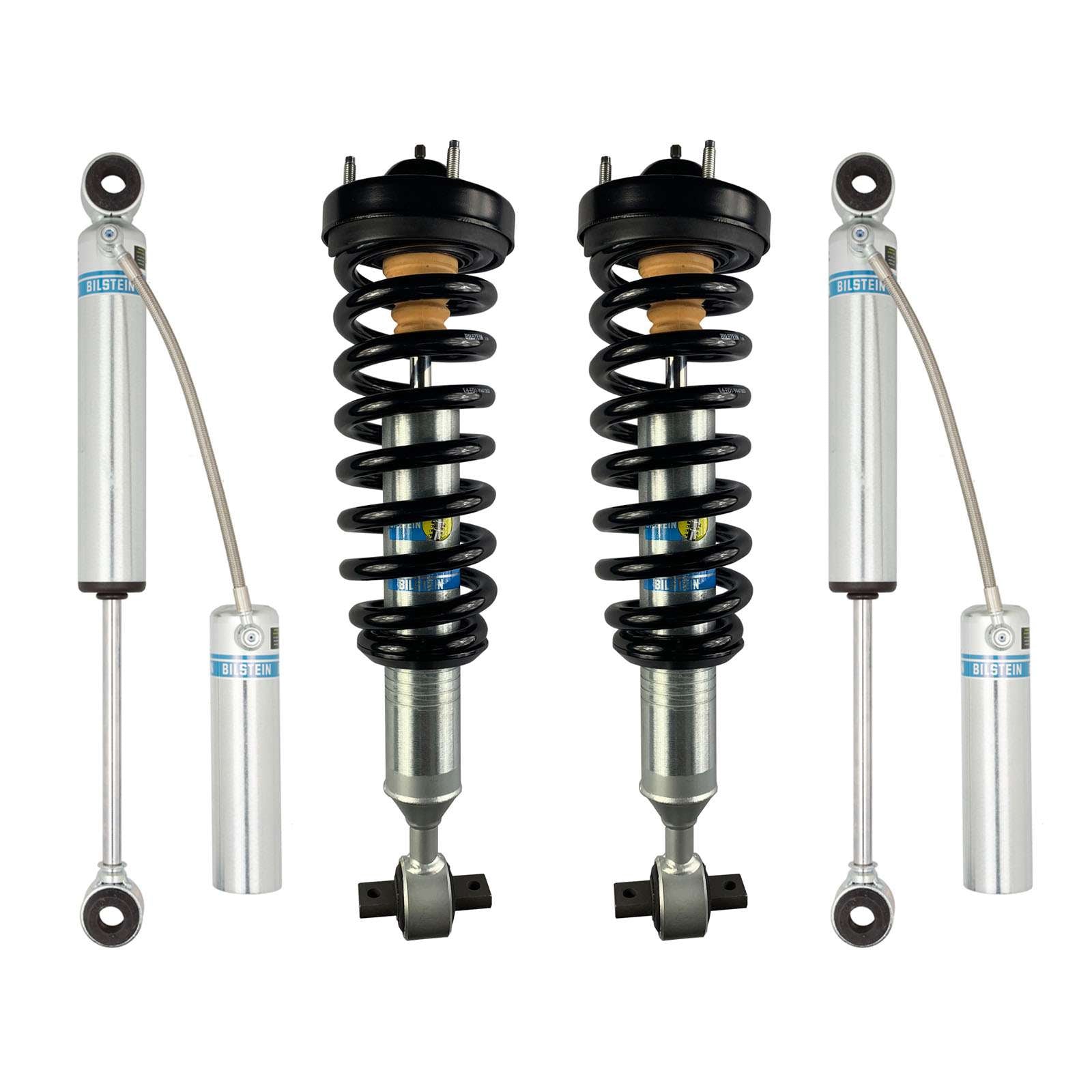 Bilstein 6112 Assembled+Rear 5160 Res Shocks for 15-20 F150 4WD 4x4