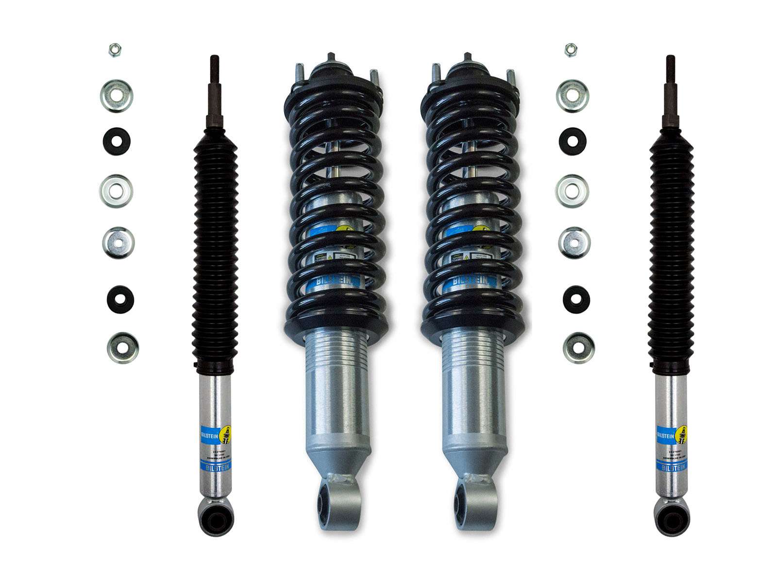Bilstein 6112 Assembled+Rear 5100 Shocks for 01-07 Sequoia RWD V8
