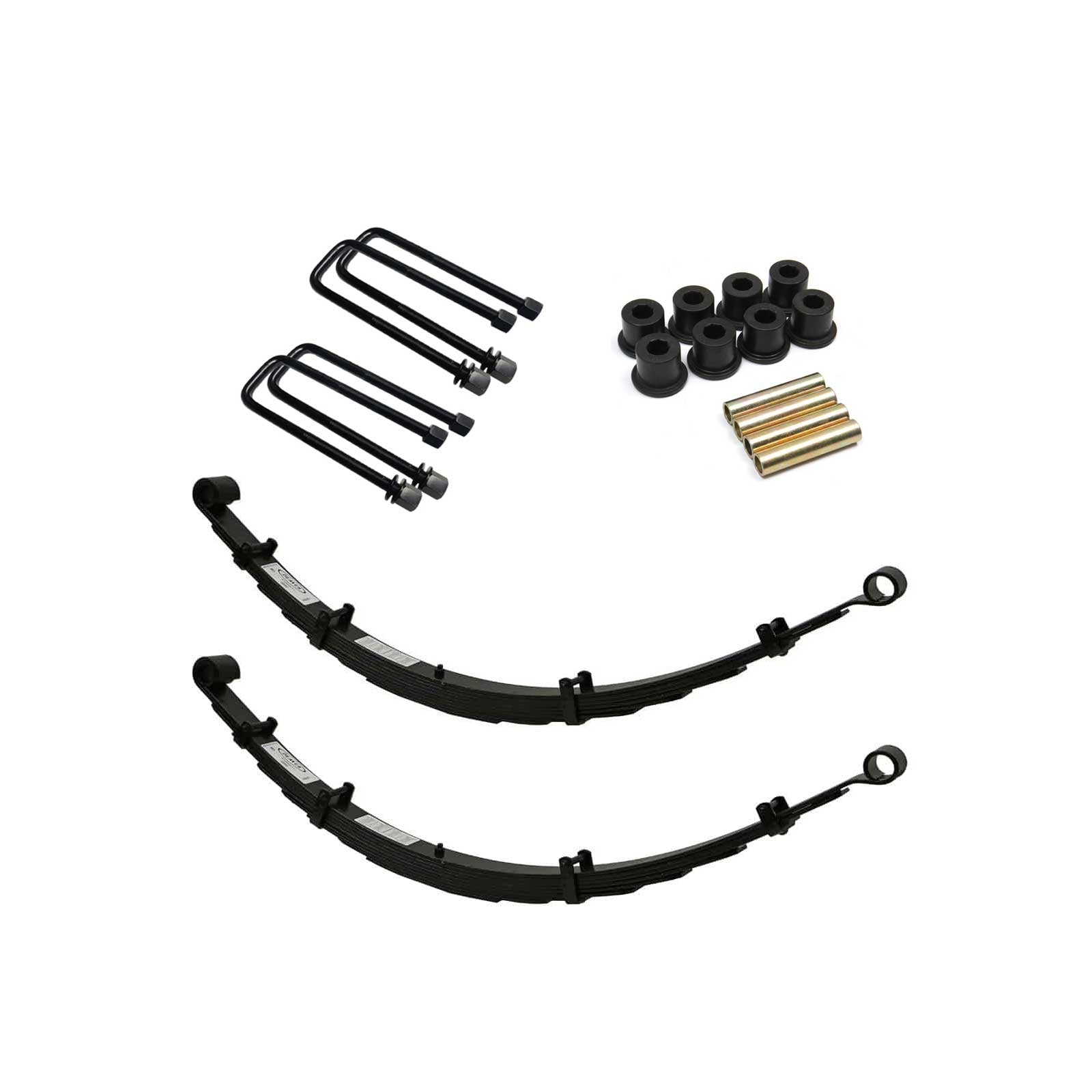 Deaver Stock Leaf Springs + U-Bolts + Bushing Kit for 2009-2014 Ford R