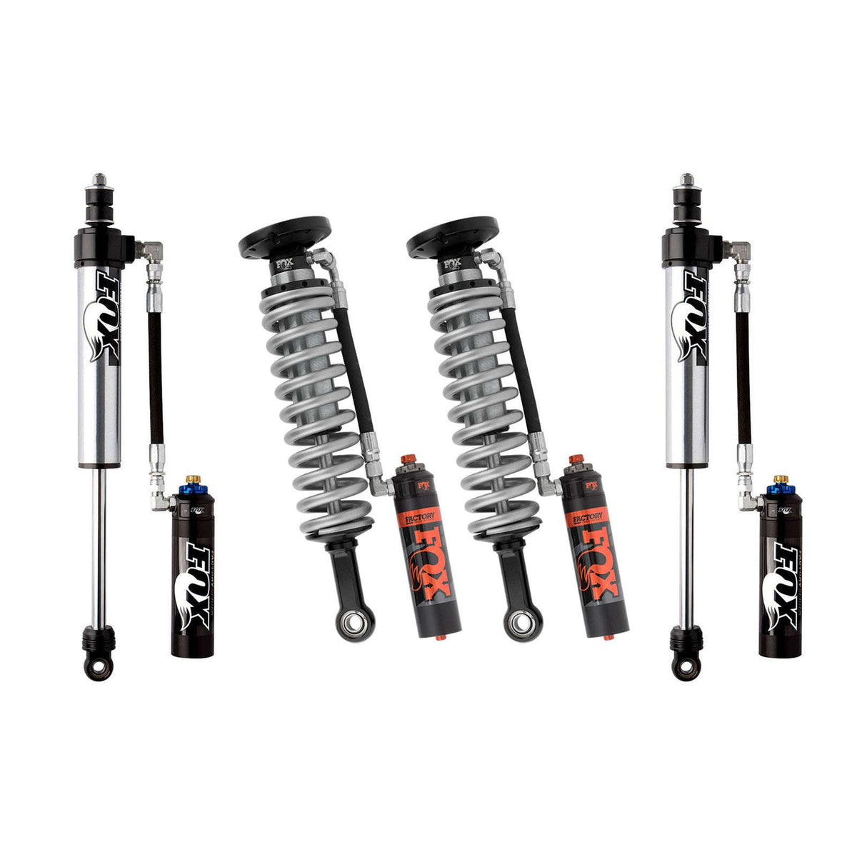 Fox 2.5 Factory Shocks DSC Ress Set for 05-23 Tacoma