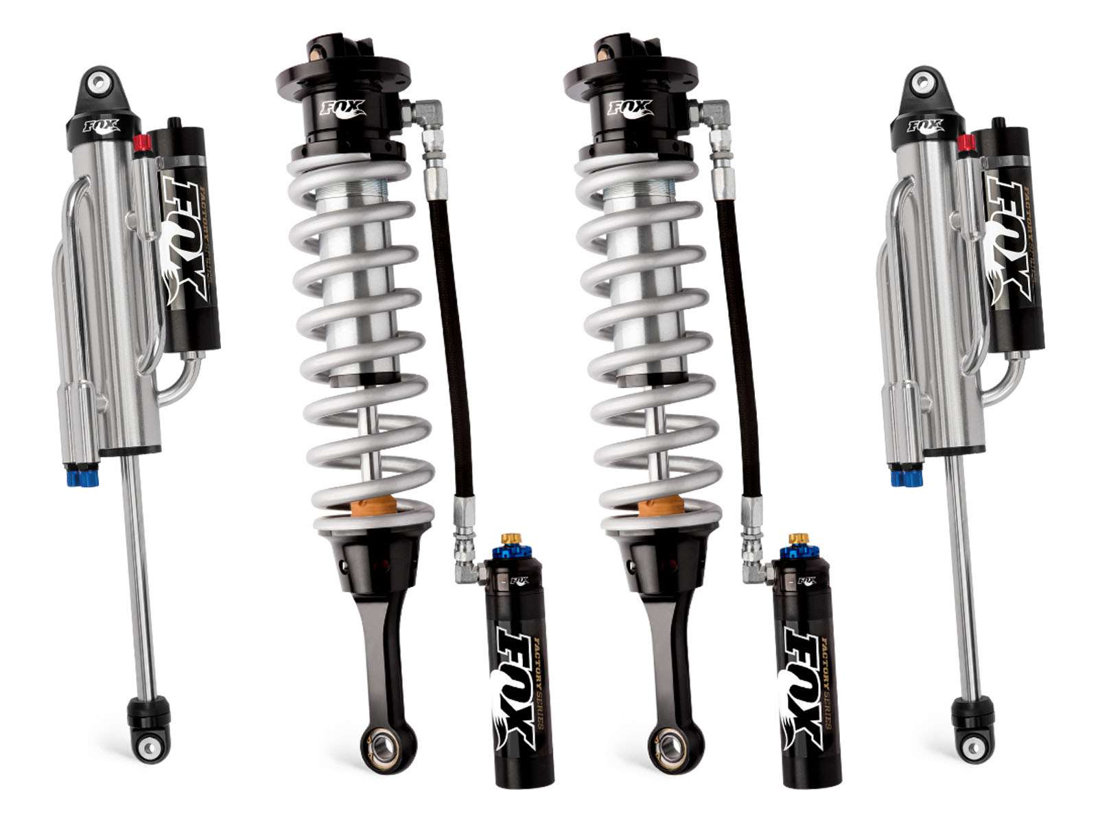 Fox 3.0 Factory Shocks DSC Ress Set for 10-14 Raptor 4WD