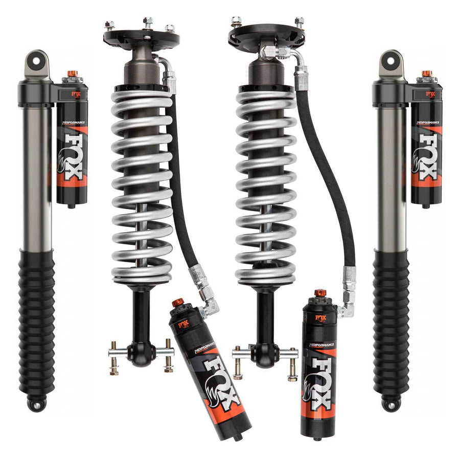 Fox 2.5 Performance Elite Adjustable Coilover w/ Reservoir + Rear Shoc