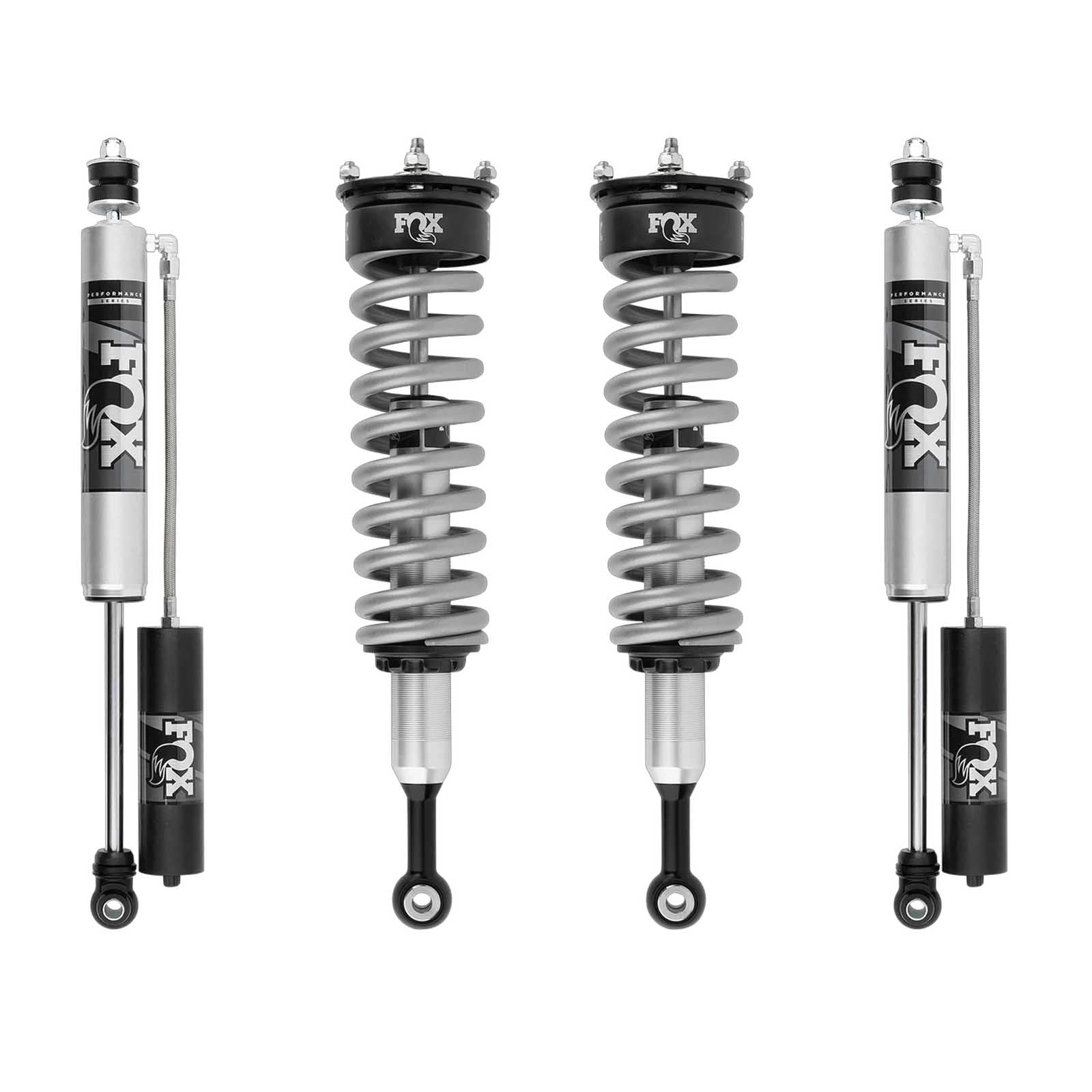 Fox 2.0 Performance Series Coilovers & Reservoir Shocks Set for 2005-2