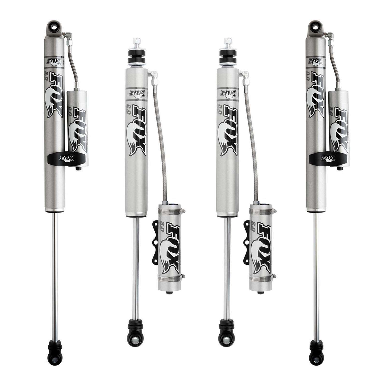 Fox 2.0 Performance Series Shocks w/ Reservoir Set for 2017-2024 Ford