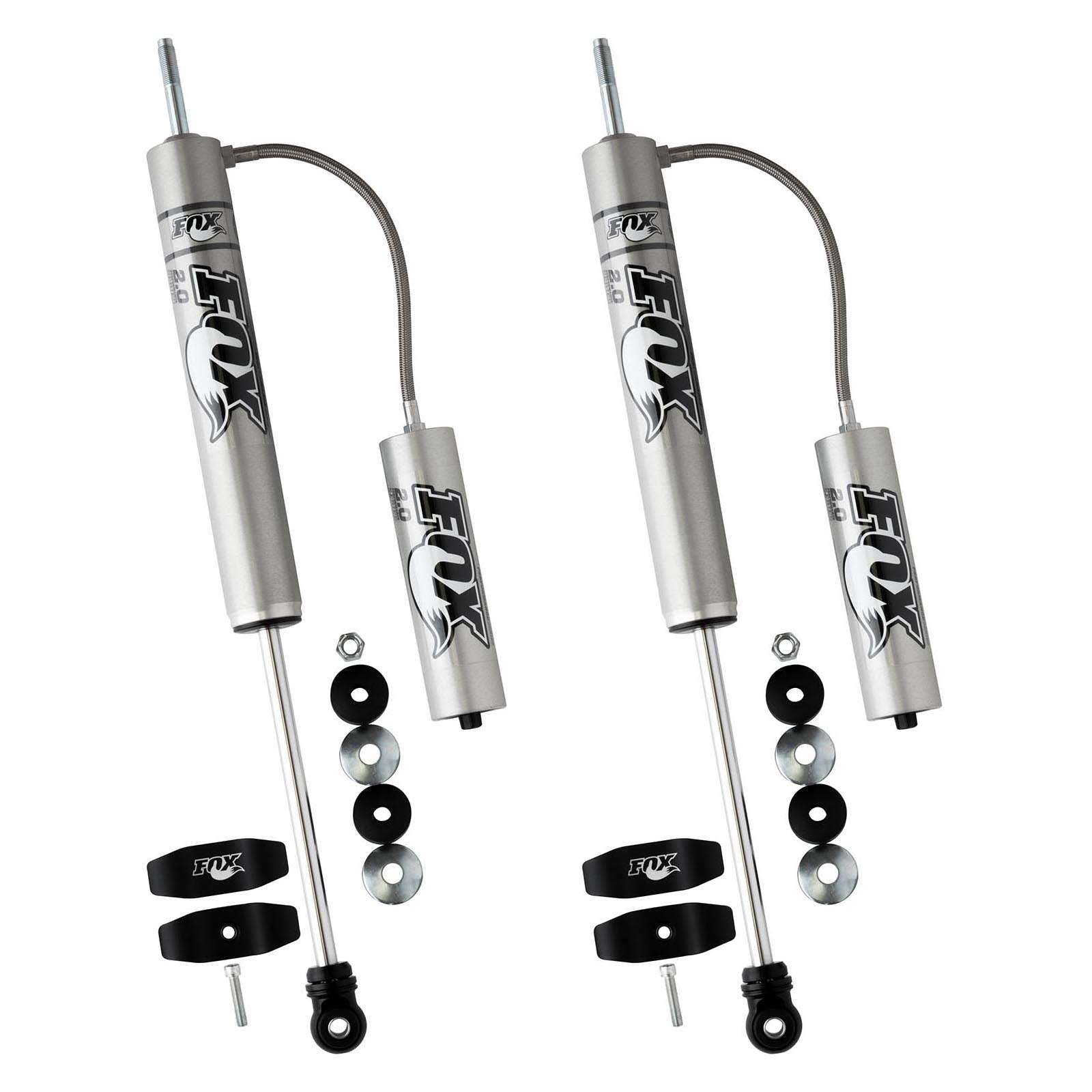Fox 2.0 Performance Series Shocks w/ Reservoir Front Pair for 2017-202