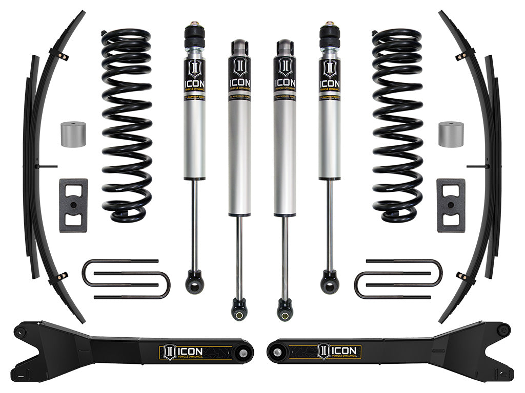 Icon 2.5" Stage 1 Suspension System w/Radius Arms & expansion Pack Kit