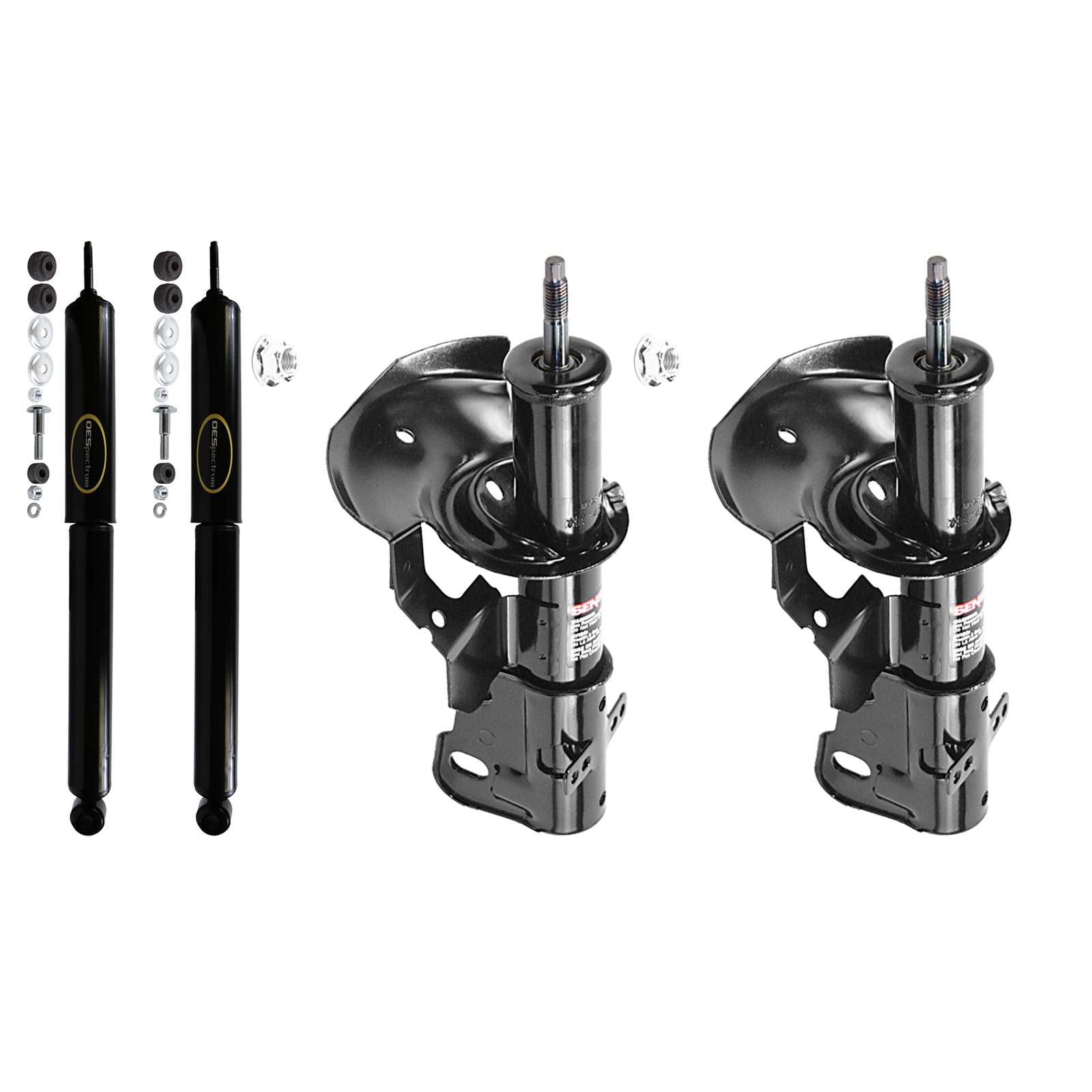 Monroe OESpectrum Strut & Shocks Set for 1987 Pontiac Fiero