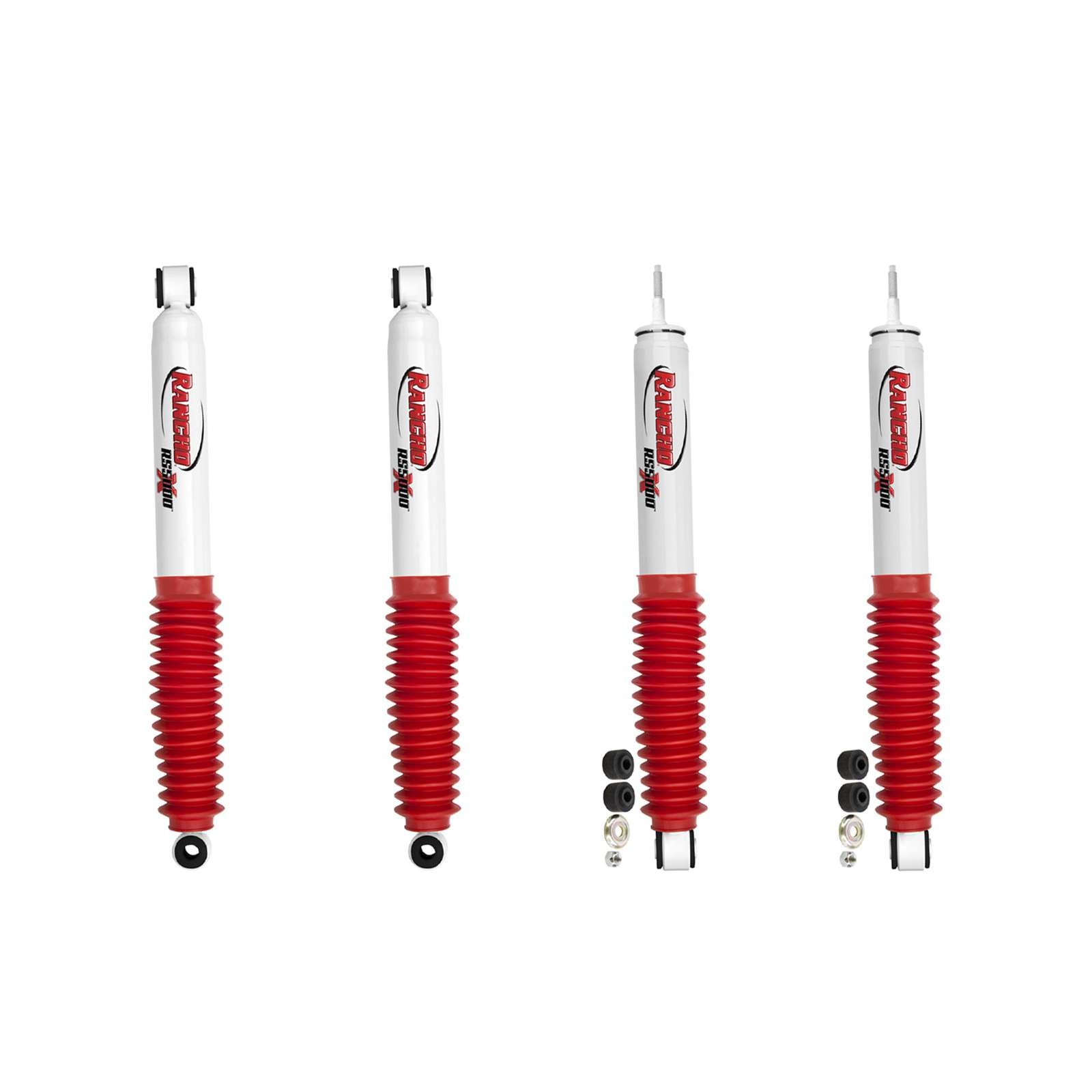 Rancho RS5000X Gas Shocks Set for 2017-2024 Ford F250 Super Duty 4WD