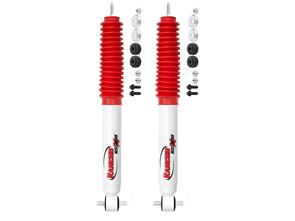 Rancho RS5000X Gas Shocks Front for 98-11 Ranger 1-2.5 lift Torsion