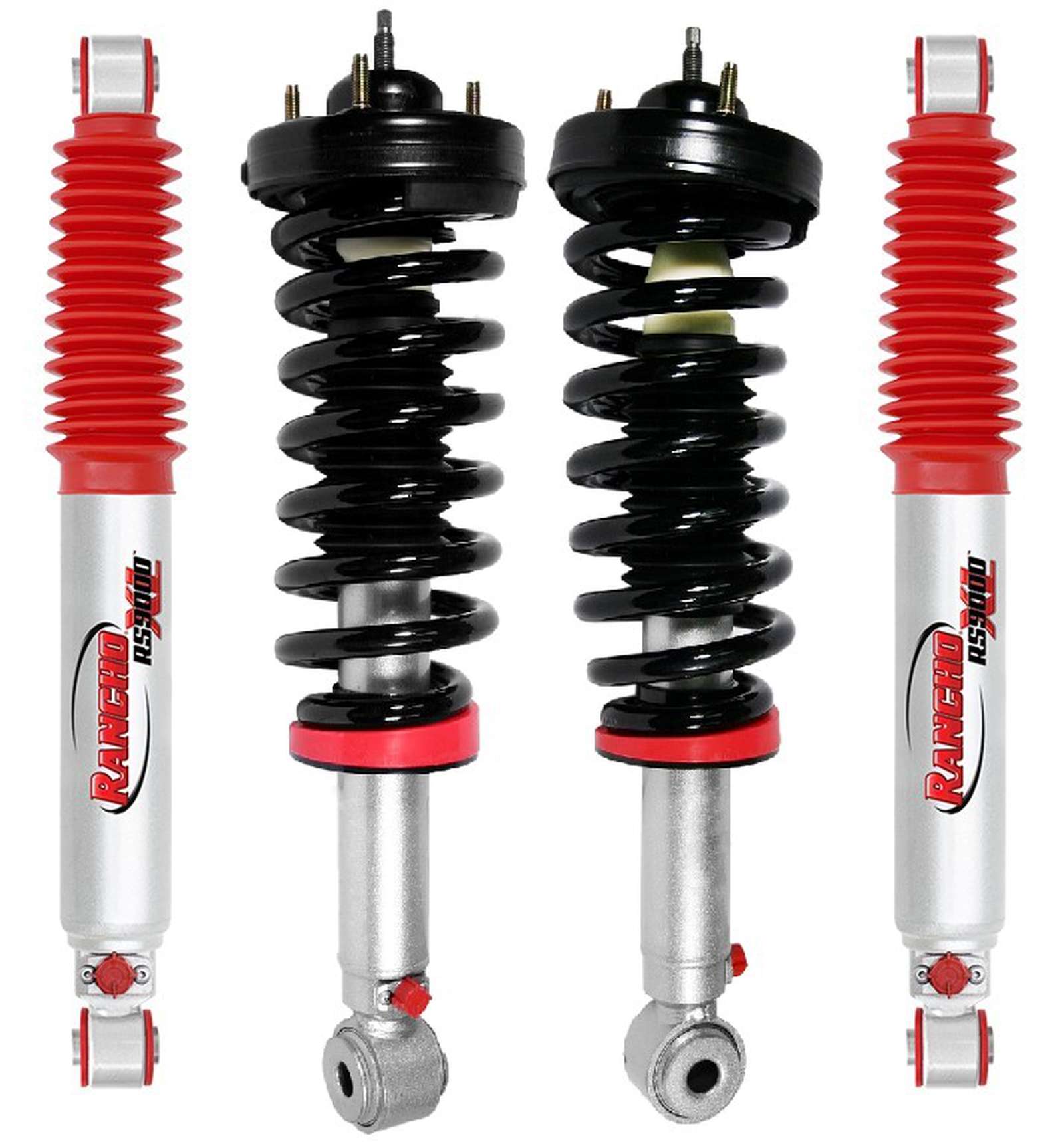 Rancho Quicklift+RS9000 Adj Shocks for 09-13 F150 RWD 1.75 lift