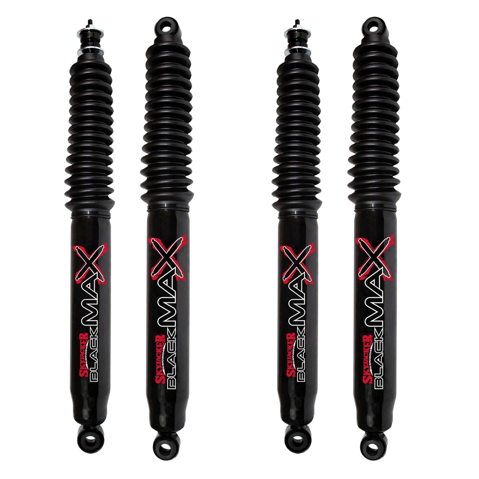 Skyjacker Black MAX Hydro Shocks Set for 1980-1996 Ford F150 4WD