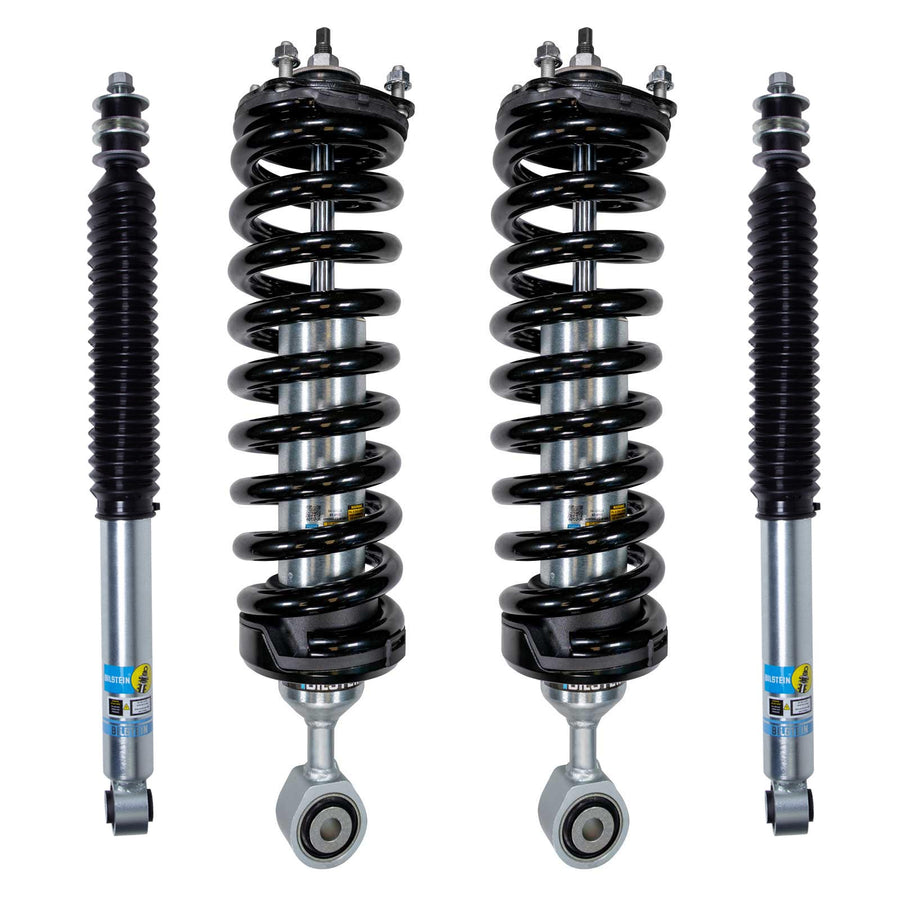 Bilstein 6112 Strut & Spring Assembled + Rear 5100 Shocks Set for 2022